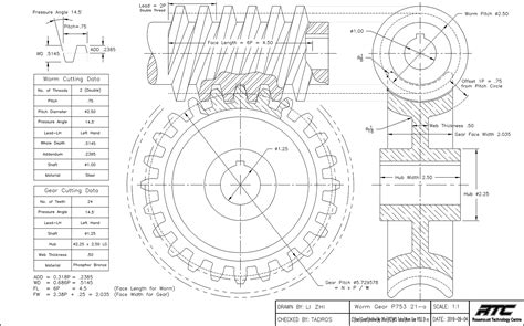 How To Draw Worm Gear Forcesurgery24