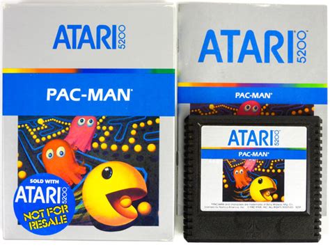 Pac Man Atari 5200 Retromtl