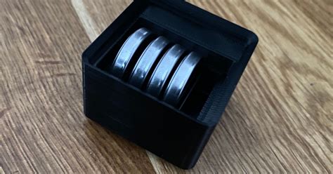 Gridfinity Refined Coin Cell Battery Holder Cr2450 By Thomas