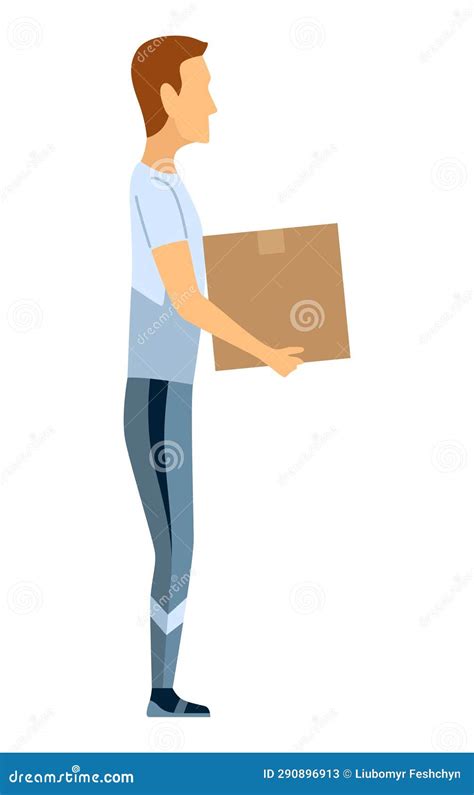 Lifting Technique Safe Movement Safety Correct Instruction For Moving Heavy Packages For