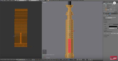 Uv How Do I Unwrap A Cylindrical Object Blender Stack Exchange