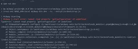 Midway Start Error Cannot Read Property Getconfiguration Of Undefined · Issue 2280