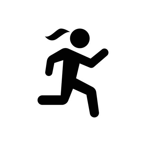 Stick Person Running Fast