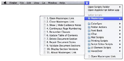 Editing And Customising Masterspec