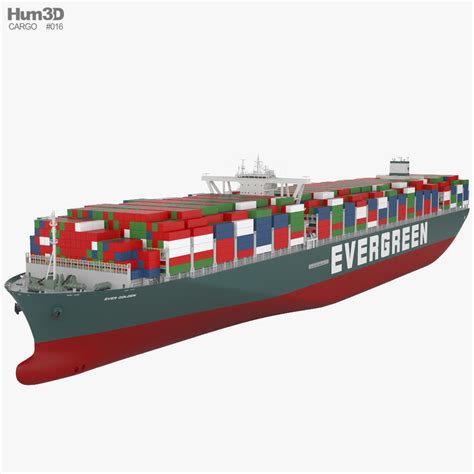 Evergreen G Class Container Ship 3d Model Download Cargo Ship On Evergreen G Class Container Ship 3d Model Download Cargo Ship On