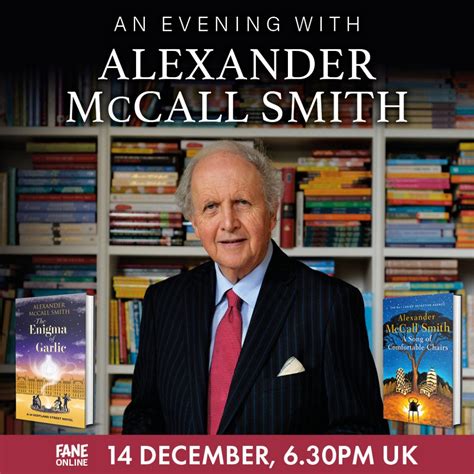 Online Event A Pre Christmas Treat Alexander Mccall Smith