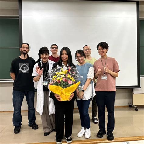 オラサさんが博士学位論文の発表会を行いました 熊本大学大学院生命科学研究部腫瘍医学講座