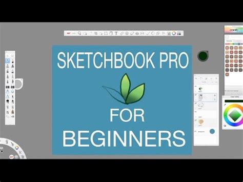 SKETCHBOOK PRO Tutorial For Beginners New Users YouTube