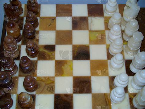 大理石棋盘特写切片食物国际象棋水平画幅智慧无人格子数学