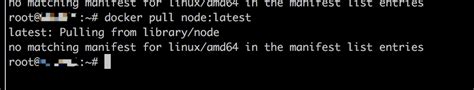 Cannot Pull Image Node Latest Issue Nodejs Docker Node GitHub