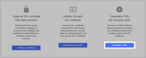 Installing A Third Party Ssl Certificate
