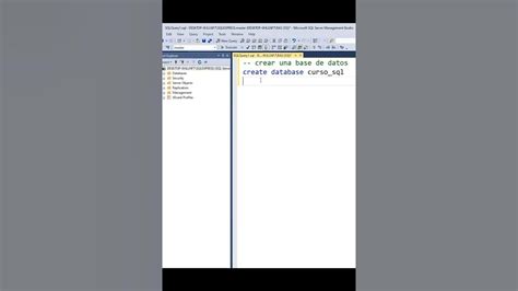 Crear Una Base De Datos Mediante Comandos En Sql Server Windows Desarrollobackend Sqlserver