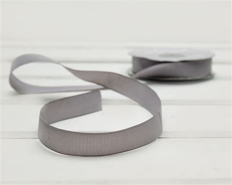 Лента репсовая, 20 мм, серая, 1 м купить в Москве | Интернет магазин ...