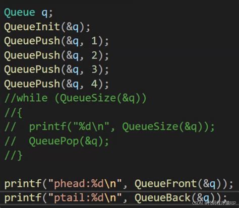 数据结构6—队列专题 Csdn博客 数据结构6—队列专题 Csdn博客