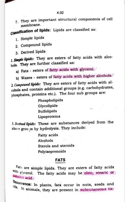 SOLUTION Lipids Biochemistry Studypool