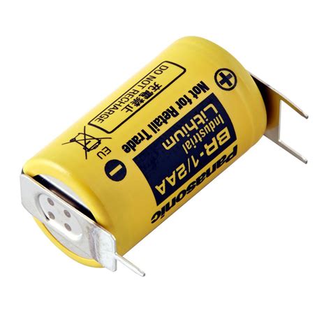 Panasonic BR-1/2AA Lithium Battery | 3 Volt 1000 mAh Battery