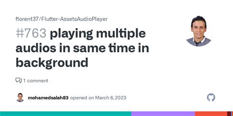 Playing Multiple Audios In Same Time In Background · Issue 763