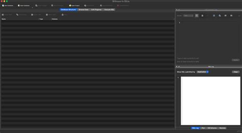 Dark Theme In OSX Breaks Look Feel And Text Boxes Issue Sqlitebrowser Sqlitebrowser