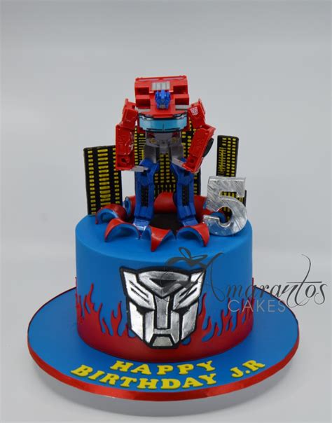 Transformers Prime Cake