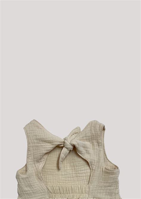 Little Lady Romper Off White Bonji
