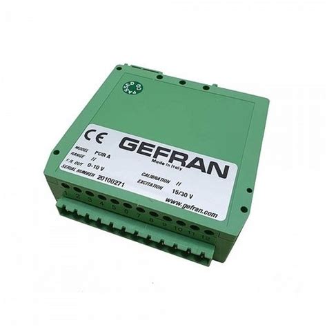 Gefran Pcir Signal Conditioner At INR In Chennai S N Incom Solutions