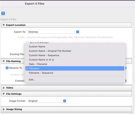 how to create alphabetical filenames when exportin adobe support