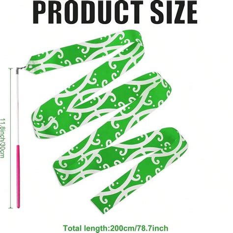 Rhythmic Dance Ribbon Gymnastics Ribbon Twirling Baton Suitable For