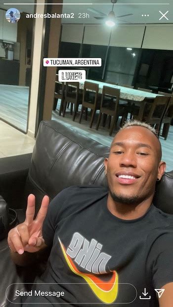 Andrés Balanta Y Su última Publicación En Las Redes Sociales De La Que