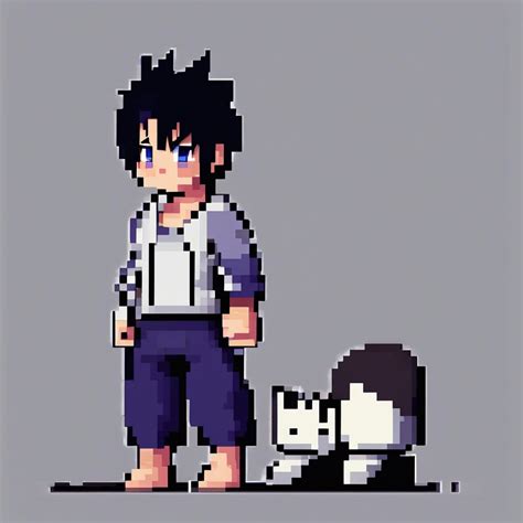 Sasuke Ten Year Old Son Fanart