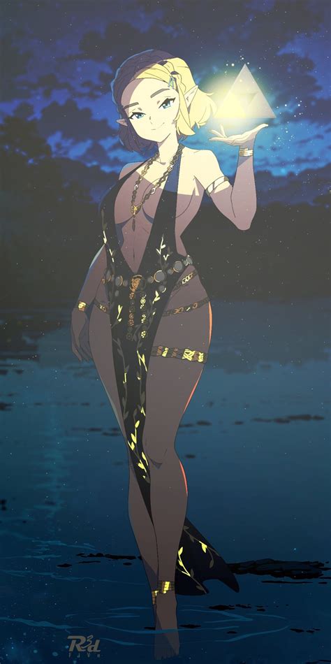 Rule 34 Blonde Hair Commission Elden Ring Princess Zelda Queen Marika