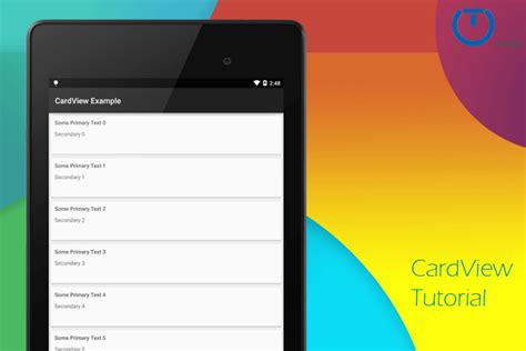 Android Cardview Example Truiton