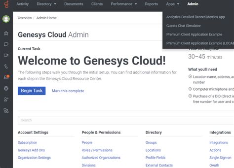 Genesys Cloud Developer Center