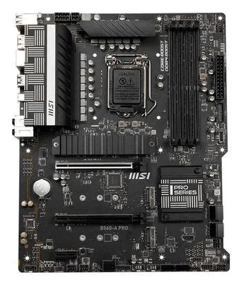 Материнская плата MSI B560-A PRO, LGA 1200, Intel B560, ATX, Ret(Б/У ...