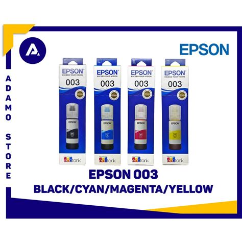 Jual Tinta Epson 003 Original Printer L1100l3100l3200l5100l5200