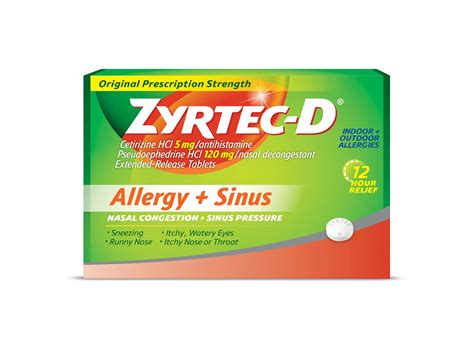 Discover Adult Zyrtec® Allergy Relief Products Zyrtec®