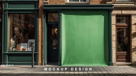 A Green Store Front With A Green Awning That Says Quot Set Up Quot