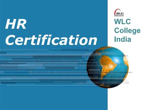 Hr Certification Courses Ppt