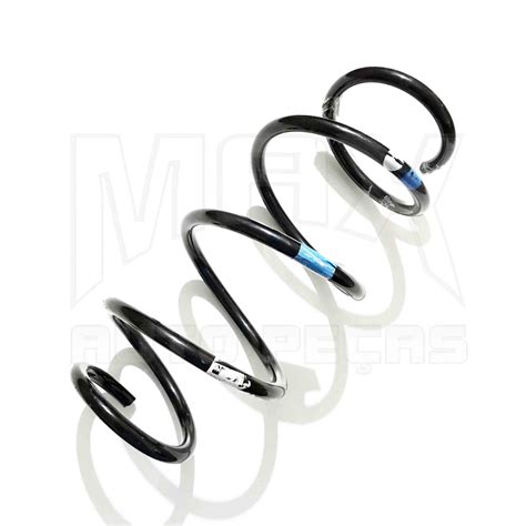 Mola Helicoidal Suspensão Dianteira Fiesta Rocam 2002 2003 à 2014 Original Ford