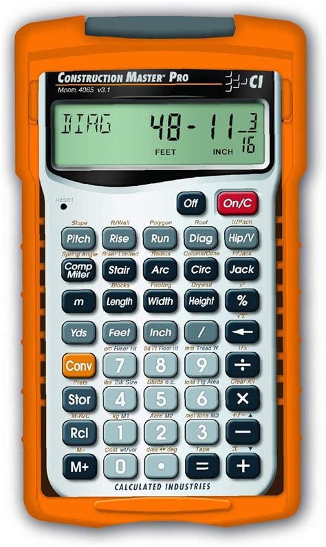 Supplyhaus Calculated Industries Construction Master Pro Advanced