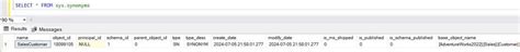 Understanding Synonyms In Sql Server