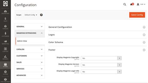 Magento 2 Admin View Extension Magefan Cabinetm