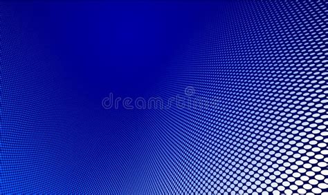 Dotted Vector Abstract Background Dark Blue Dots In Perspective Flow