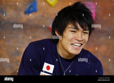 Tomoa Narasaki Jpn Februry 14 2017 Sport Climbing 1st Japan
