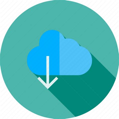 Arrow Cloud Cloud Computing Data Download Storage Technology Icon Download On Iconfinder