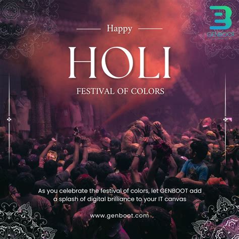 Genboot On Linkedin Happyholi Genbootteam Genboot Holicelebration