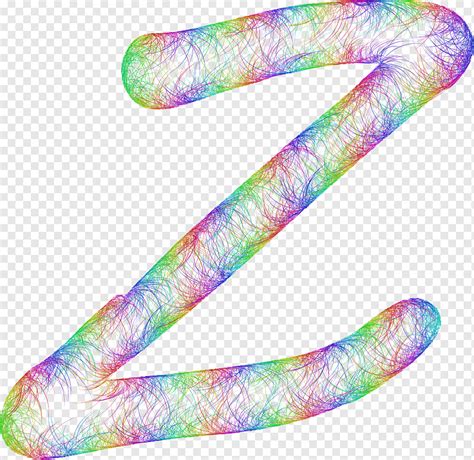 무지개 스케치 글꼴 디자인 Png Pngwing