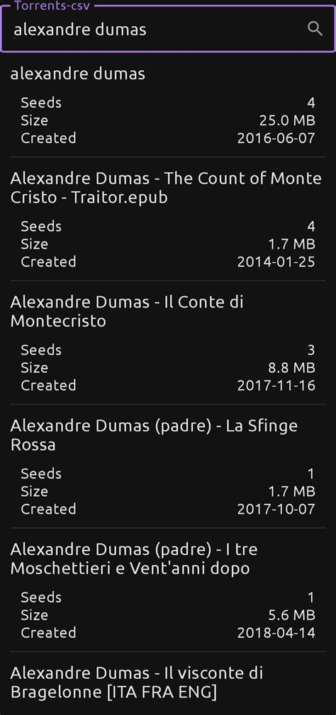 Torrents Csv Android F Droid Free And Open Source Android App Repository
