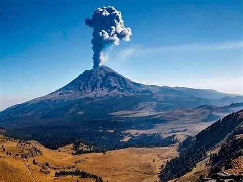 Volcán Popocatépetl México Mi País