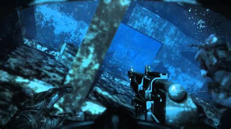Call Of Duty Ghosts Tiger Shark Sequence Wrecked Ship Into The