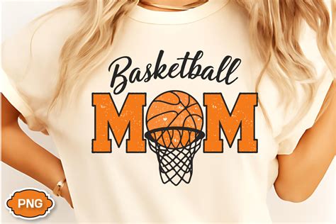 Basketball Mom T Shirt Design Graphic By Mhddesign · Creative Fabrica